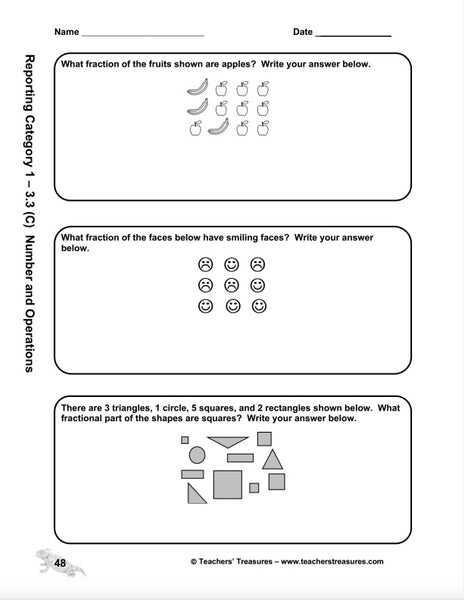 3rd Grade STAAR Math Test Prep - TeachersTreasures.com | Teachers ...