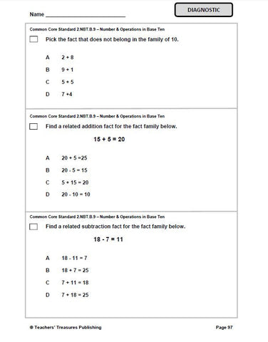 2nd Grade New York Common Core Math - TeachersTreasures.com | Teachers ...