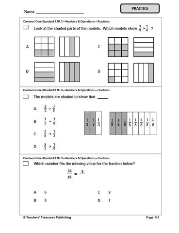 3rd Grade Georgia Common Core Math - TeachersTreasures.com | Teachers ...