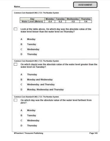 6th Grade Missouri Common Core Math - TeachersTreasures.com | Teachers ...