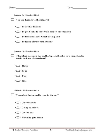 3rd Grade Oregon Common Core ELA - TeachersTreasures.com | Teachers ...